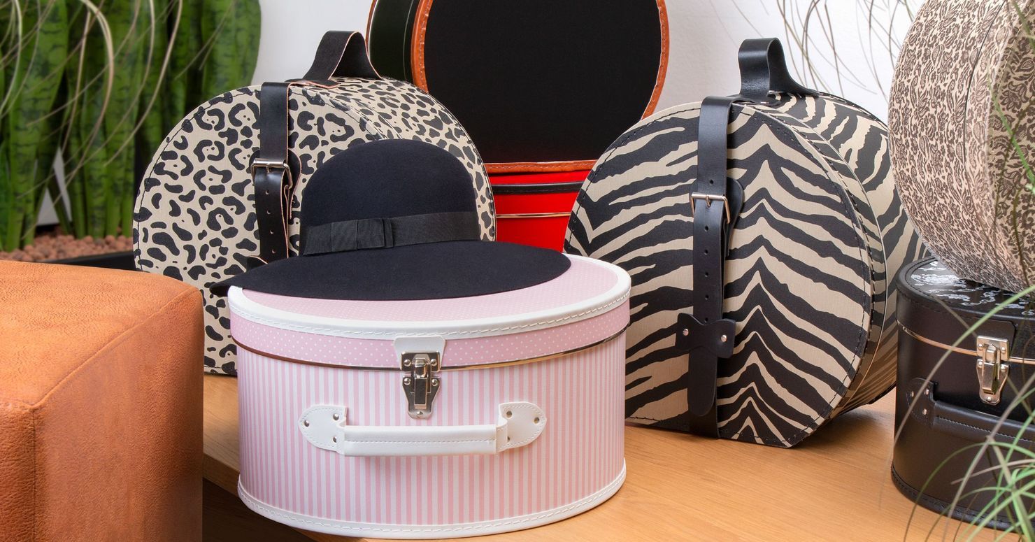 Hat boxes | Lots of patterns | Storage